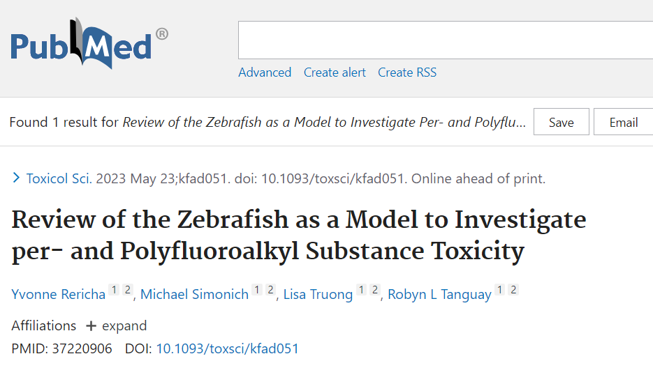 Publications - Tanguay Lab