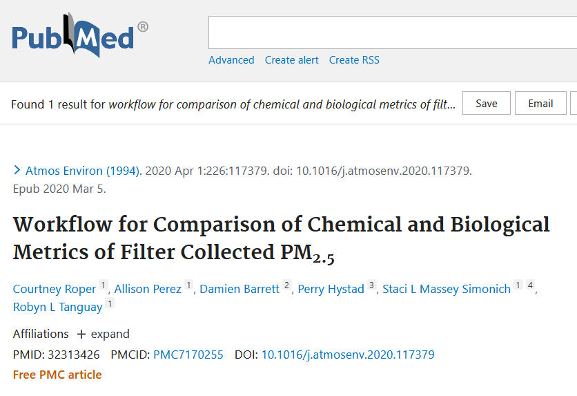 Publications - Tanguay Lab